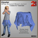 Second Life Marketplace - Hipster Wrap Around Waist Jacket [2cute ...